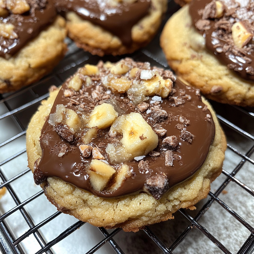 Indulge in Banana Ganache-Filled Chunky Monkey Cookies - Recipes Flavors